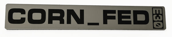 Corn Fed E30 Ethanol Emblem Stick-On – 24 Designs