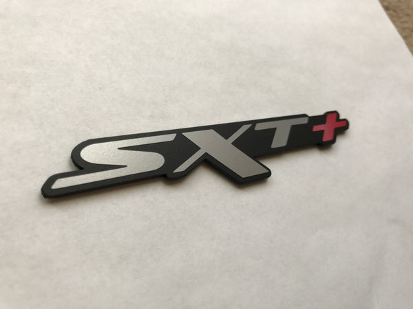 Dodge Charger Challenger SXT Plus Badge Emblem Black/Silver/Red – 24 ...
