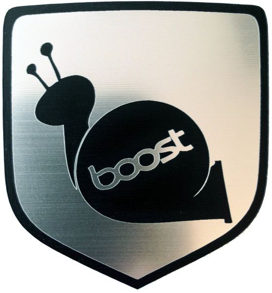 Dodge Turbo Boost Snail Front Emblem Silver (choose model) – 24 Designs